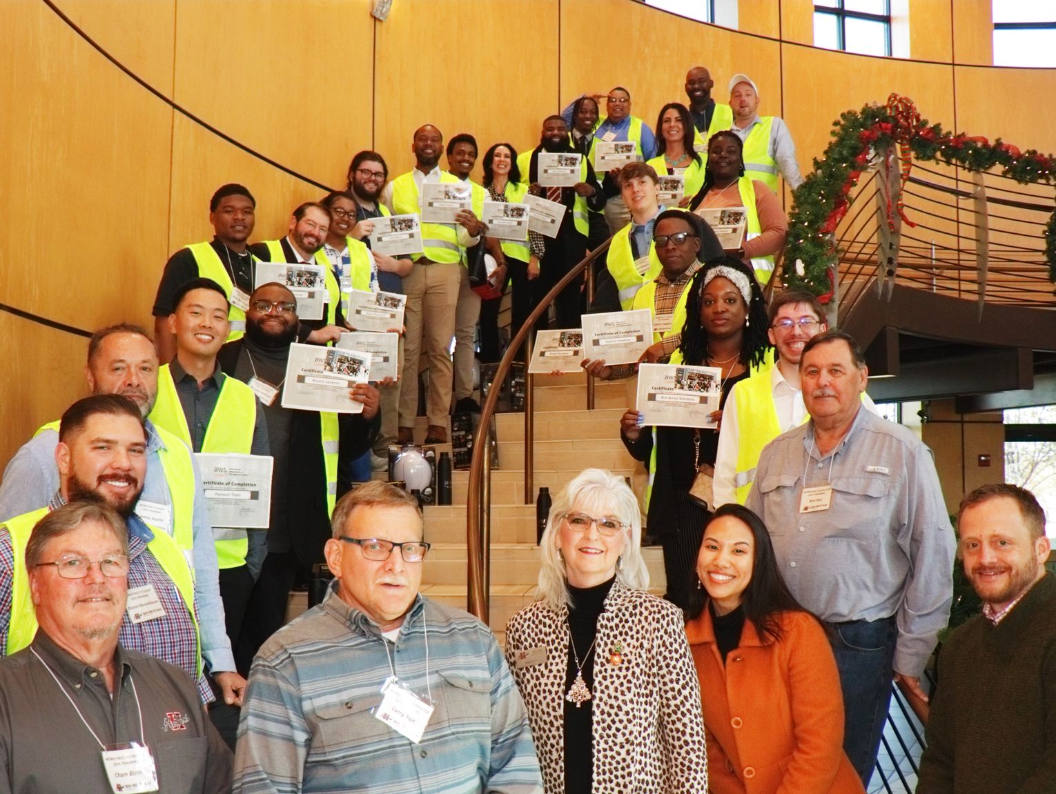 Holmes Community College celebrates recent AWS graduates