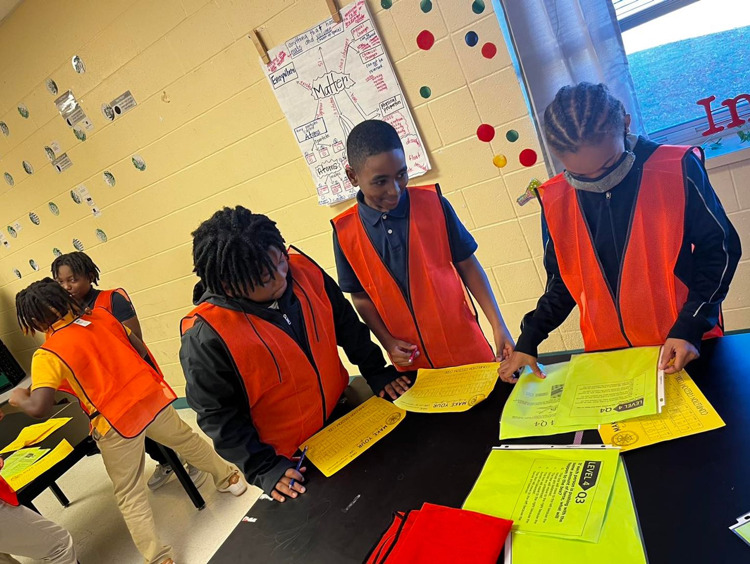 Mrs. Grant and her 5th graders try to escape