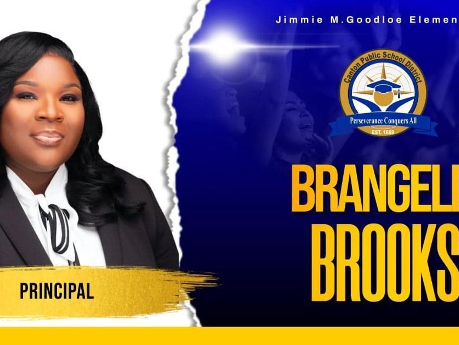 Ms. Brangelia Brooks accepts new role as principal of Goodloe Elementary