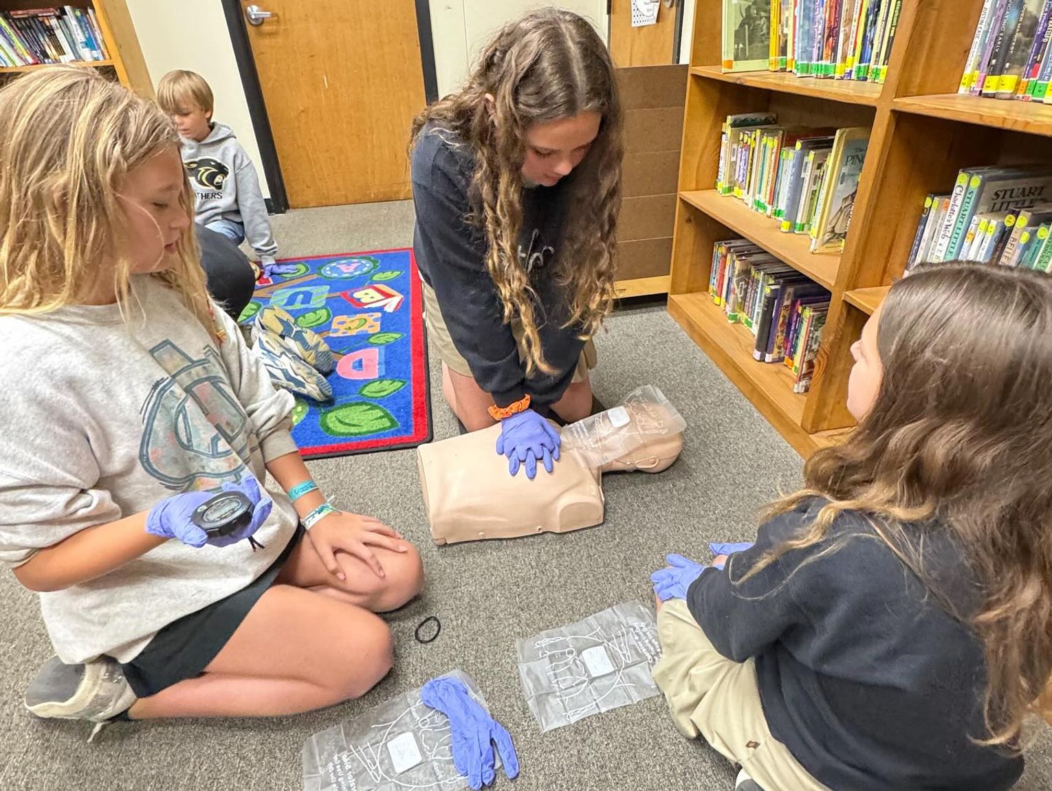 Panthers learn life saving skills